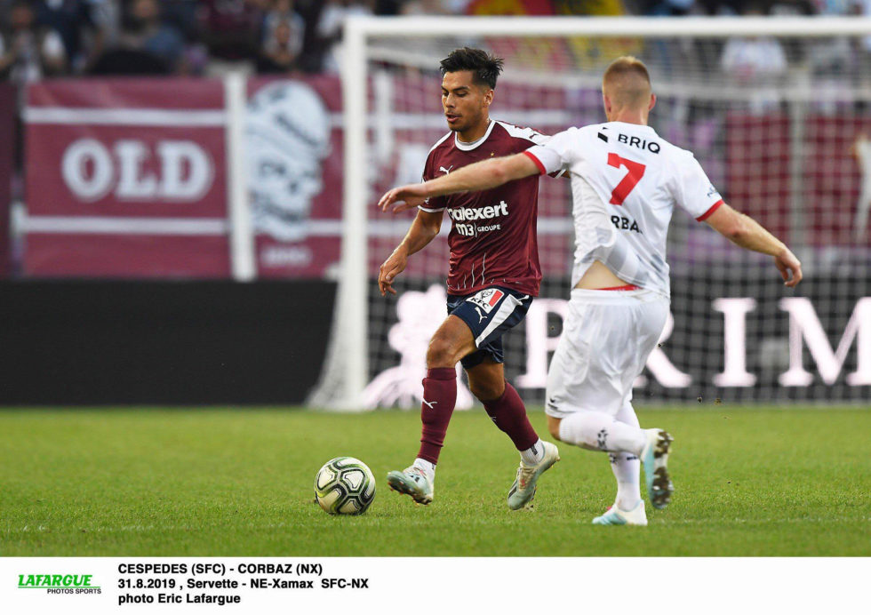 Boris Cespedes poursuit au Servette FC! - MSA
